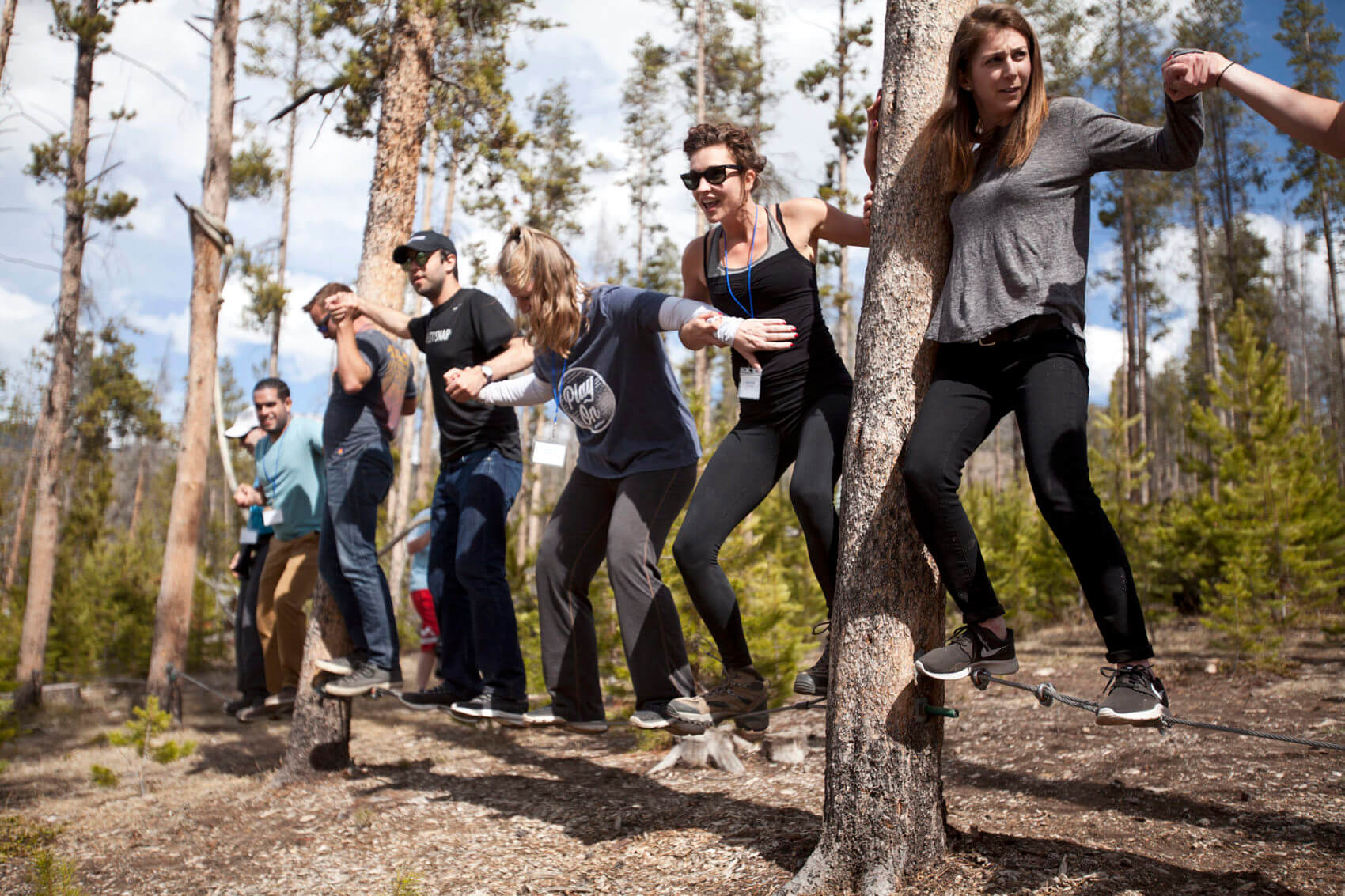 Ropes Courses & Team Building | Devil's Thumb Ranch