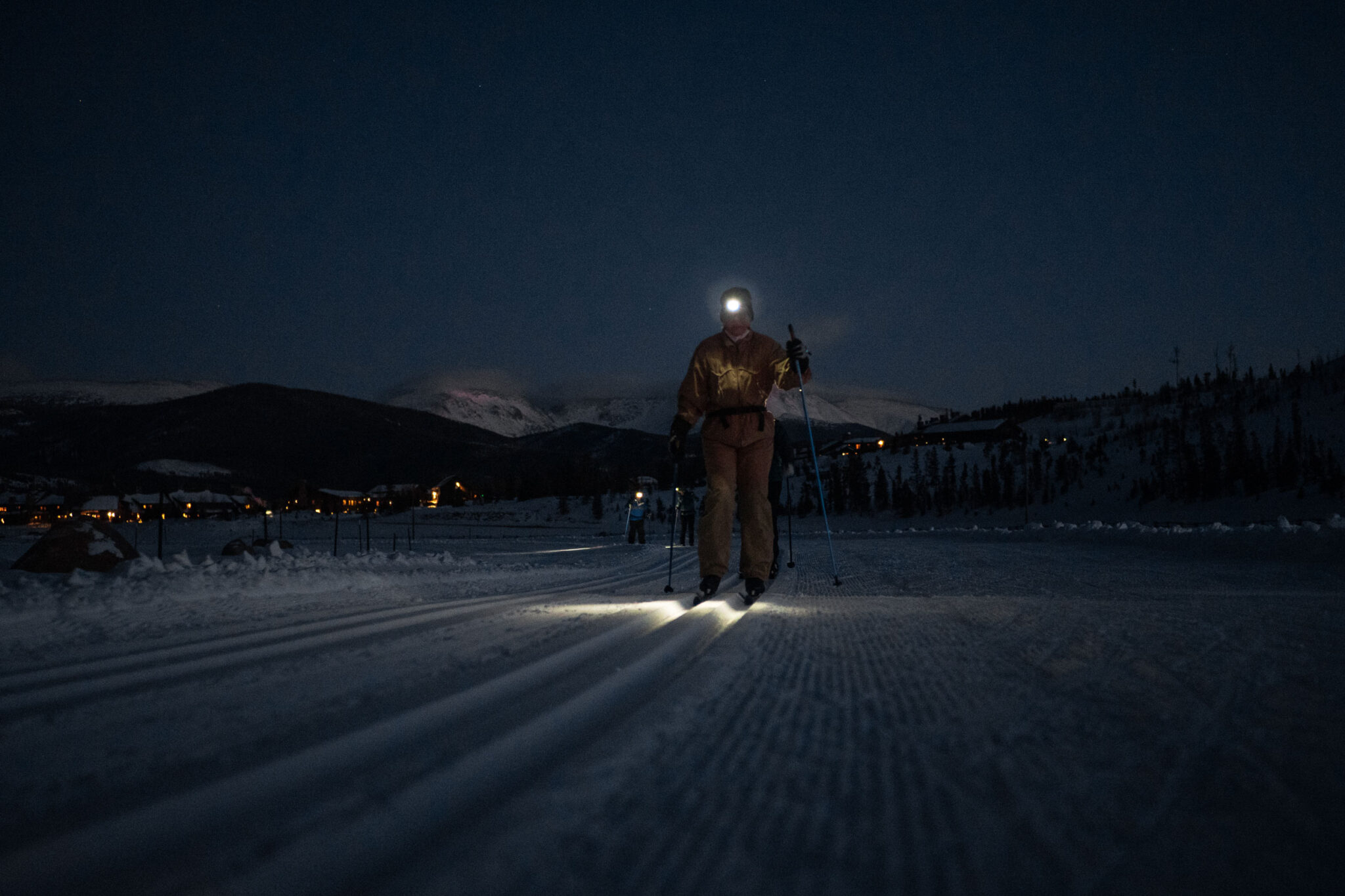 Full Moon Ski Tour | Devil's Thumb Ranch
